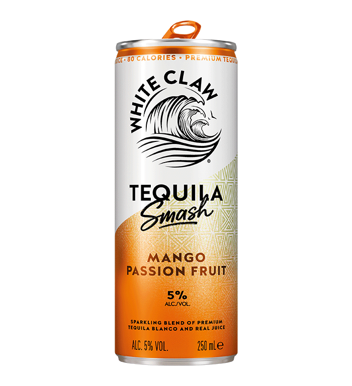 White Claw® Tequila Smash Mango Passion Fruit 12 x 250ml – White Claw UK