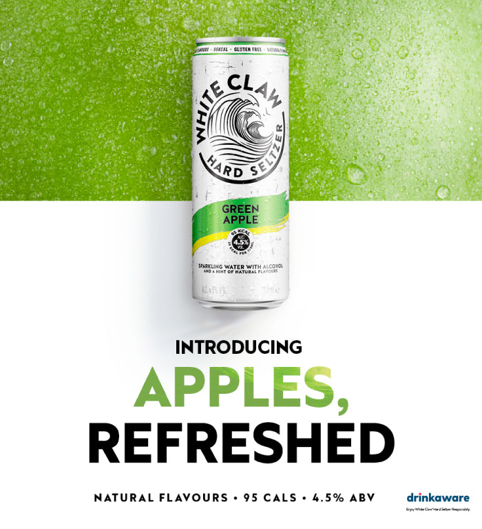 WHITE CLAW® Green Apple | 12 x 330ml – White Claw UK