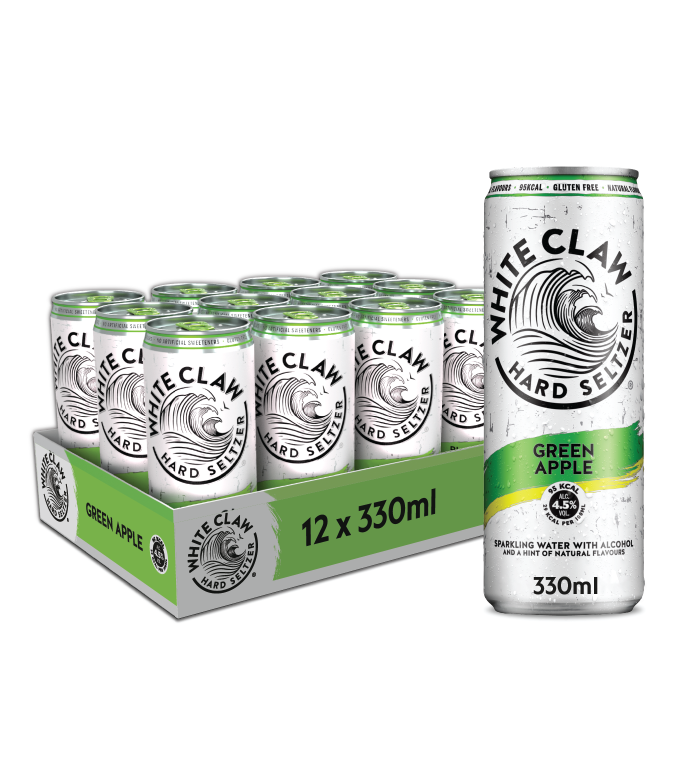 WHITE CLAW® Green Apple | 12 x 330ml – White Claw UK